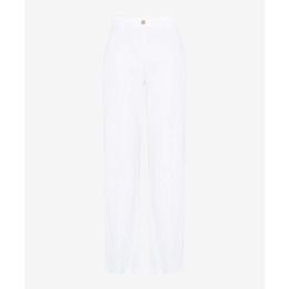 Culotte Brax "Style MAINE" Gr. 34K (17), Kurzgrößen, weiß Damen Hosen Culottes Hosenröcke