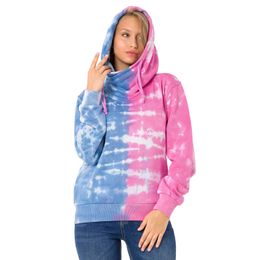 Cipo & Baxx Kapuzensweatshirt CIPO & BAXX Gr. L, blau Damen Sweatshirts