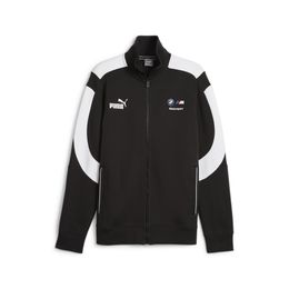 Sweatjacke Puma "BMW M Motorsport MT7+ Trainingsjacke Herren" Gr. L, schwarz (black) Herren Sweatjacken Sweatshirts