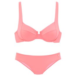 Bügel-Bikini s.Oliver Gr. 42, Cup B, orange (peach) Damen Bikini-Sets Ocean Blue