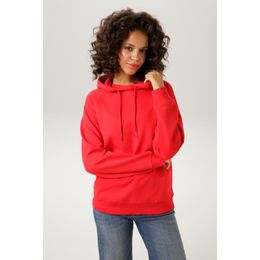 Sweatshirt Aniston CASUAL Gr. 40, rot Damen Sweatshirts