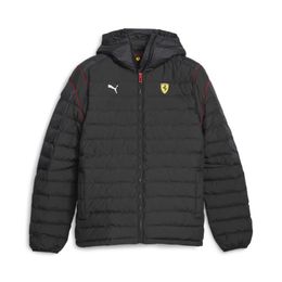 Trainingsjacke Puma "Scuderia Ferrari Race T7 EcoLite Jacke Herren" Gr. S, schwarz (black) Herren Jacken Sportjacken