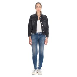 Slim-fit-Jeans Le Temps Des Cerises "JEAN FEMME PULP HIGH C KIRR" Gr. 24, US-Größen, blau Damen Jeans Röhrenjeans