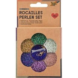 Folia Perlen-Set Mermaid mehrfarbig