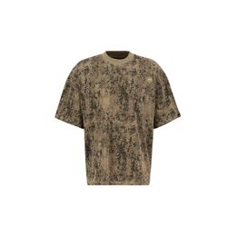 Alpha Industries T-Shirt Herren Gr&ouml;&szlig;e L gr&uuml;n / schwarz