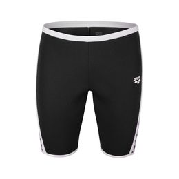 arena Badehose 'ICONS JAMMER' Herren Gr&ouml;&szlig;e S schwarz / wei&szlig;