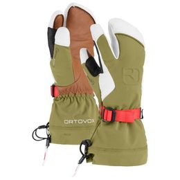 Ortovox - Women's Merino Freeride 3 Finger Glove - Handschuhe Gr Unisex XS oliv