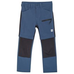 Color Kids - Kid's Pants Stretch with Zip Off Junior Style - Zip-Off-Hose Gr 116 blau