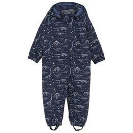 Color Kids - Baby Softshell Suit AOP - Overall Gr 74 blau
