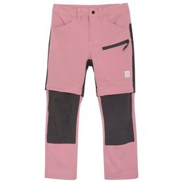 Color Kids - Kid's Pants Stretch with Zip Off - Zip-Off-Hose Gr 176 rosa