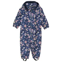 Color Kids - Baby Softshell Suit AOP - Overall Gr 74 blau