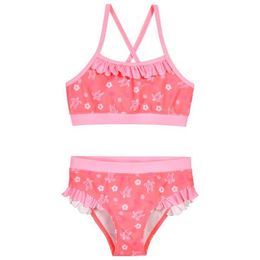 Playshoes - Kid's UV-Schutz Bikini Hawaii - Bikini Gr 122/128 rosa