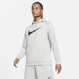 Nike Dry Graphic Dri-FIT Fitness-Pullover mit Kapuze für Herren - Grau