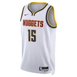 Denver Nuggets Association Edition 2022/23 Nike Dri-FIT NBA Swingman Trikot für Herren - Weiß