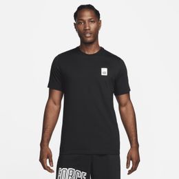 Nike Basketball-T-Shirt für Herren - Schwarz
