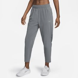 Nike Dri-FIT Fast 7/8-Laufhose mit mittelhohem Bund für Damen - Grau