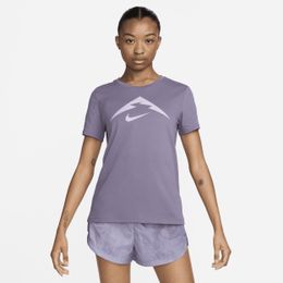 Nike Trail Dri-FIT-T-Shirt für Damen - Lila