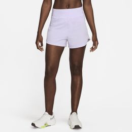 Nike Bliss Dri-FIT Fitness-Shorts mit Futter und hohem Taillenbund für Damen (ca. 7,5 cm) - Lila