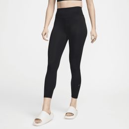 Nike One 7/8-Leggings mit hohem Bund für Damen - Schwarz