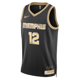 Ja Morant Memphis Grizzlies 2024 Select Series Nike Dri-FIT NBA Swingman Trikot für Herren - Schwarz