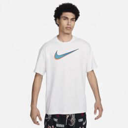 Nike LeBron M90 Basketball-T-Shirt für Herren - Weiß