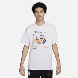 Nike Max90 Basketball-T-Shirt für Herren - Weiß