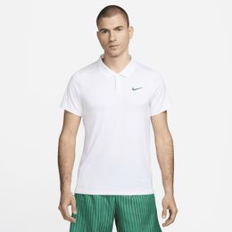 NikeCourt Advantage Dri-FIT Tennis-Poloshirt für Herren - Weiß