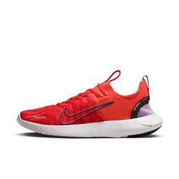 Nike Free RN NN Straßenlaufschuh für Damen - Rot