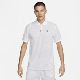 Nike Polo Heritage Dri-FIT Tennis-Poloshirt für Herren - Weiß