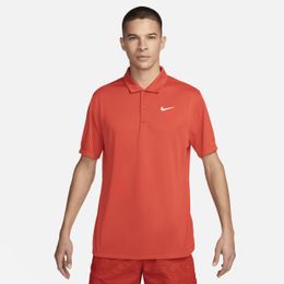 NikeCourt Dri-FIT Tennis-Poloshirt für Herren - Orange