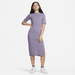 Nike Sportswear Essential Midi-Kleid für Damen - Lila