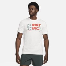 Nike Dri-FIT Fitness-T-Shirt für Herren - Weiß