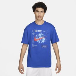Nike Max90 Basketball-T-Shirt für Herren - Blau