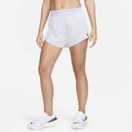 Nike AeroSwift Dri-FIT ADV-Laufshorts mit Slip und mittelhohem Bund für Damen (ca. 7,5 cm) - Grau