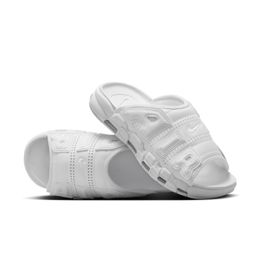 Nike Air More Uptempo Herren-Slides - Weiß