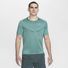 Nike TechKnit Nike Dri-FIT ADV Kurzarm-Laufoberteil für Herren - Grün