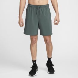 Nike Unlimited vielseitige Dri-FIT Herrenshorts ohne Futter (ca. 18 cm) - Grün