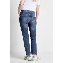 Cecil Slim-fit-Jeans aus Baumwolle mit Stretchanteil, blau