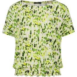 Zero T-Shirt, Wellensaum, für Damen, grün, 36