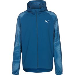 Puma® Trainingsjacke "Run Favorite", feuchtigkeitsregulierend, schnelltrocknend, für Herren, blau, M