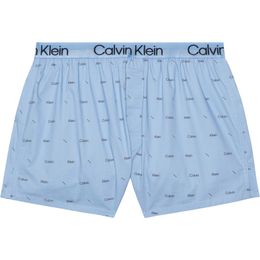 Calvin Klein Boxershorts, Logo-Bund, für Herren, blau, XL