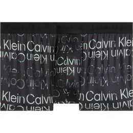 Calvin Klein Black Prints Pants kurz, Low Rise, für Herren, schwarz, L