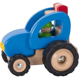 goki Traktor in blau