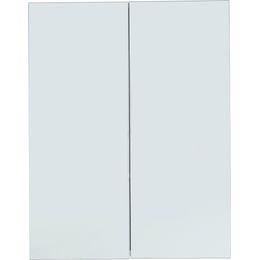 Spiegelschrank Inosign "Sovana" Schränke Gr. B/H/T: 60 cm x 67 cm x 18 cm, ohne Beleuchtung, 2 St., weiß (weiß, spiegelglas) Bad-Spiegelschränke