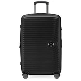 Hartschalen-Trolley Hauptstadtkoffer "Mitte, schwarz, 68 cm" Gr. B/H/T: 45 cm x 68 cm x 25 cm 67 l, schwarz Koffer Hartschalenkoffer