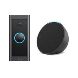 Ring Video Doorbell Wired + Echo Pop