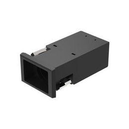 EAO Leuchtdrucktaster-Aktor, 1NC Rastend Flacher Drucktaster Schwarz IP65 EAO 22-Serie - 22-222.011