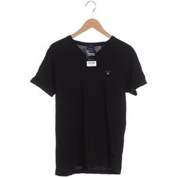 Gant Herren T-Shirt, schwarz, Gr. 52
