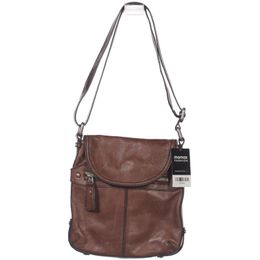 Fossil Damen Handtasche, braun, Gr.