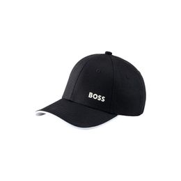 BOSS Green Baseball Cap Cap-Bold mit BOSS Logoschriftzug, Weite verstellbar, schwarz
